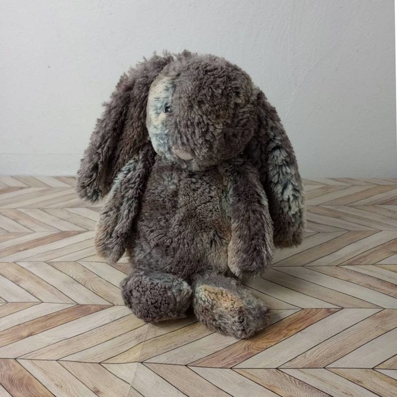 Jellycat | Toys | Jellycat Kids Stuffed Plushy Toy Animal Bashful Woodland Bunny Brown Gray ...